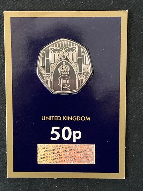 2023 KING CHARLES III CORONATION 50p Coin | Grelly UK