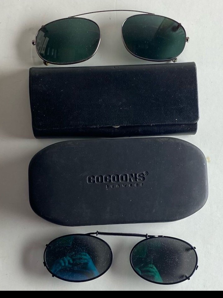 Lot Of 8 Pairs Of Fit Over Sunglasses Shape Control Cocoons Haven | eBay