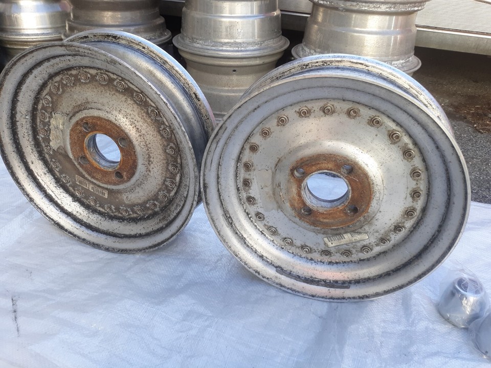 Center Line Auto Drag Wheels 15x3.5 4x4.25" Bolt Circle Pair 1995 And ...