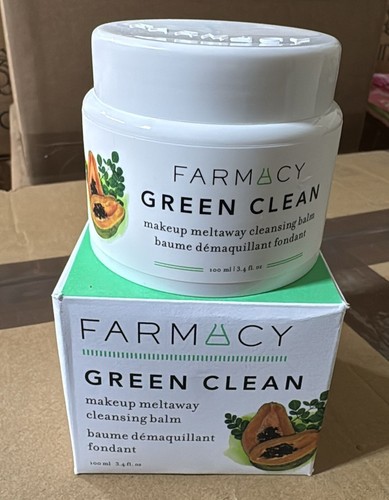 Farmacy Green Clean Makeup Remover Balm 3.4 oz (100mL) - Natural ...