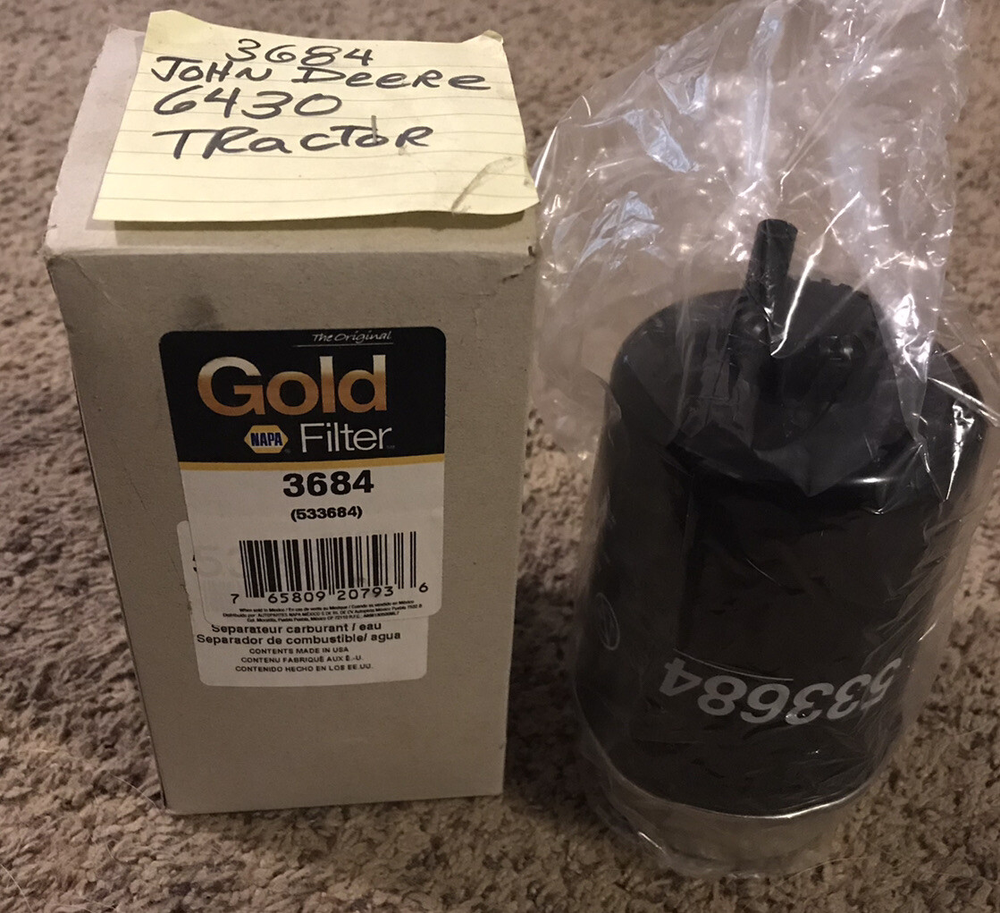 NAPA 3684 - Fuel filter cross reference