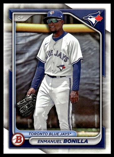 Enmanuel Bonilla 2024 Bowman Prospects Rookie Card #BP-53 Toronto Blue ...