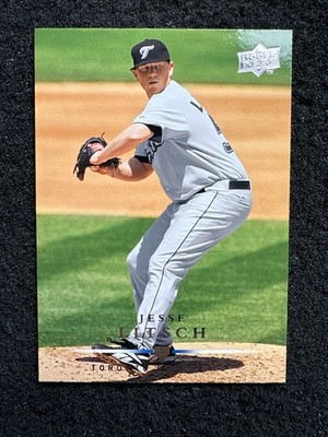 JESSE LITSCH #33 2008 Upper Deck QTY Toronto Blue Jays | eBay