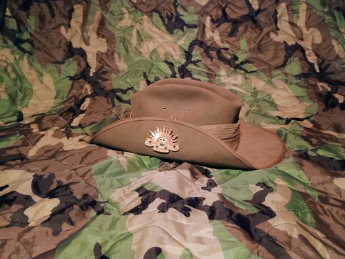 Royal Australian Army Digger Slouch Hat Rising Sun Badge | eBay