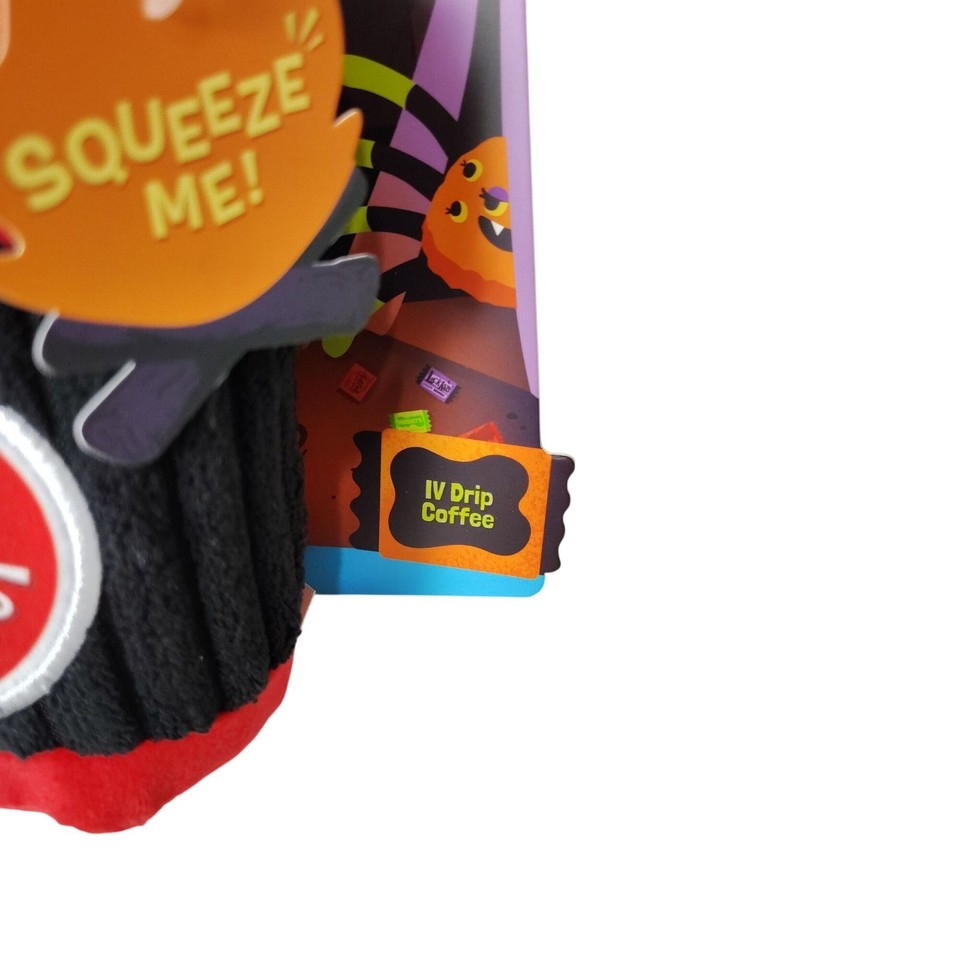 BARK Cafe Nosferatoot Squeaky All Size Dog Toy IV Drip Coffee Design | eBay