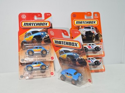 2025 Matchbox Volkswagen VW Beetle 4x4 #12 Blue & Beach Rescue Patrol ...