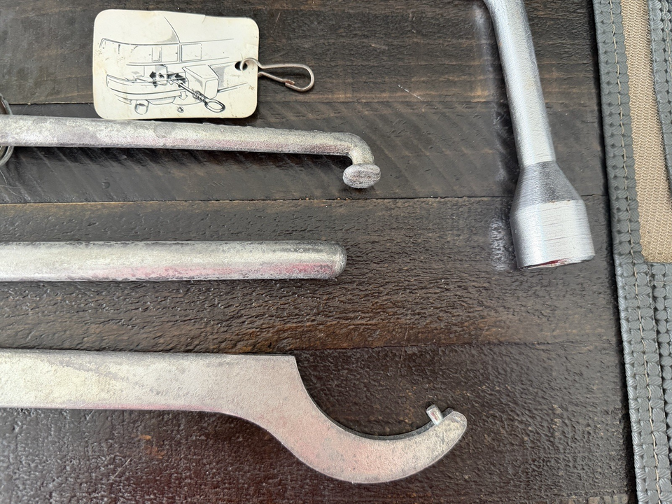 1976 1977 1978 Porsche 911 Turbo Carrera Toolkit Tool Kit Roll Factory ...