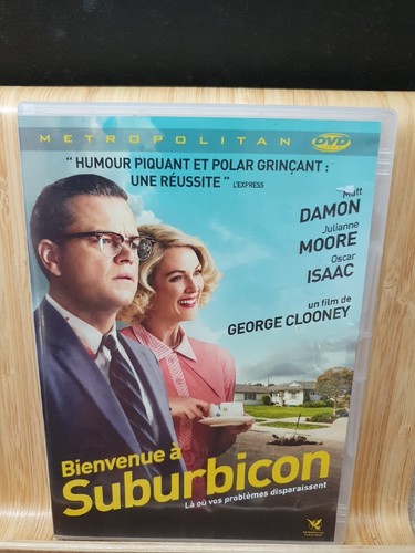 dvd BIENVENUE A SUBURBICON avec MATT DAMON, JULIANNE MOORE / GEORGE ...