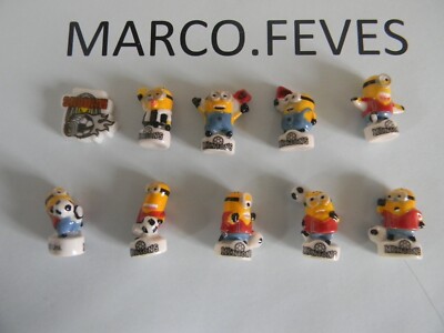 FEVES SERIE COMPLETE : MINIONS FOOT 2020 ( Bte L ) | eBay
