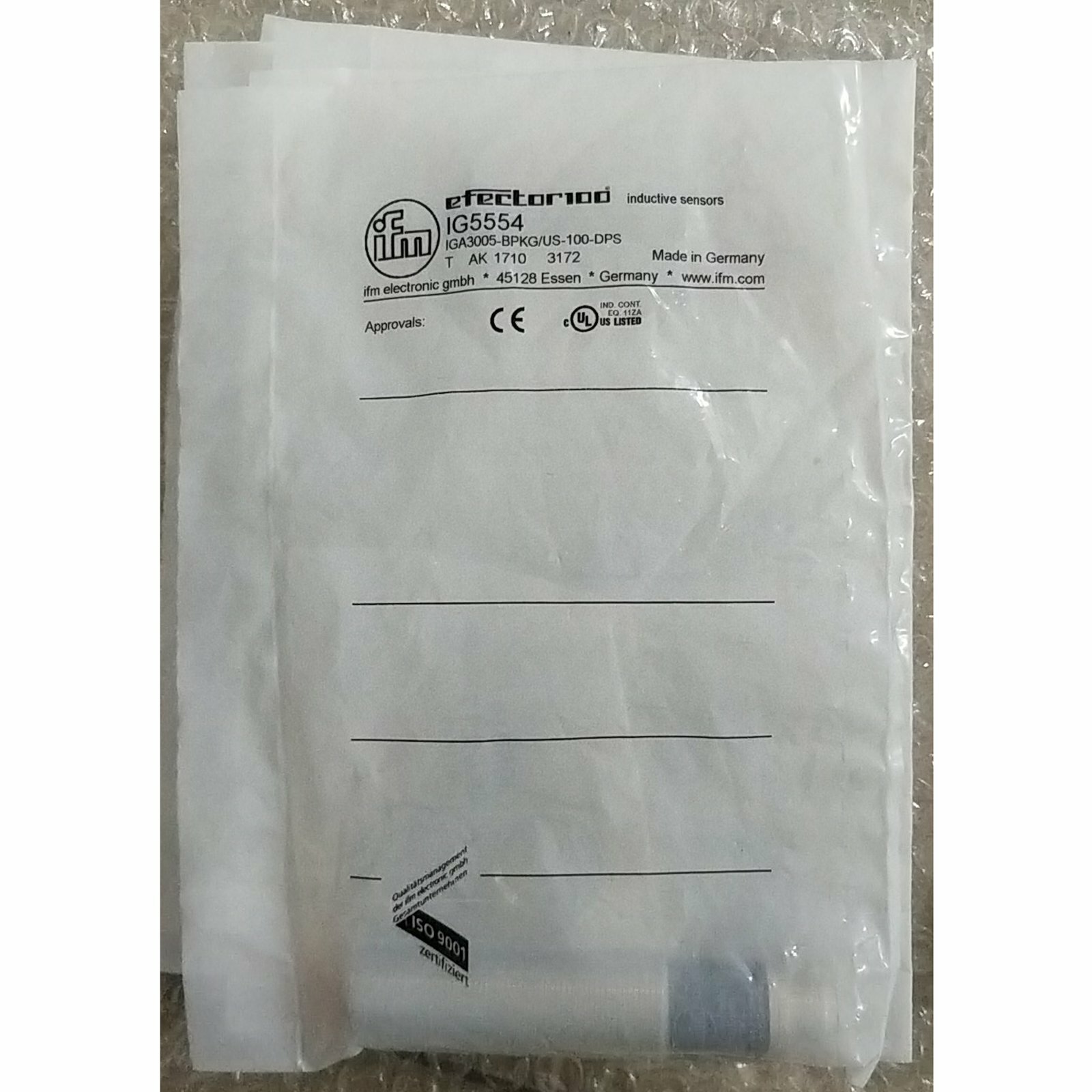 1PCS New IFM IG5554 Proximity Switch Sensor | eBay