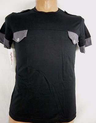 Vuthy Men's Pocket Tee Medium Black #382L DV909 | eBay