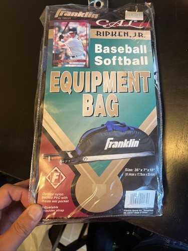 VTG Franklin Cal Ripken Jr Equipment Bag NWT Baseball Softball Gear 90s ...