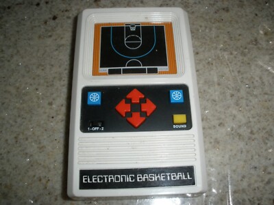 Mattel Classic Basketball Handheld Electronic Game - TESTED and WORKING ...