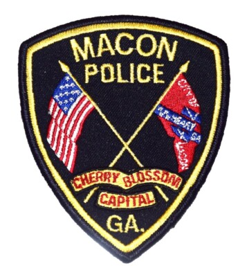 MACON GEORGIA GA Sheriff Police Patch CITY COLORS | eBay