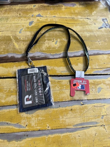 MLB Tampa Bay Rays New In Package ID Wallet Holder Beaded Lanyard ...