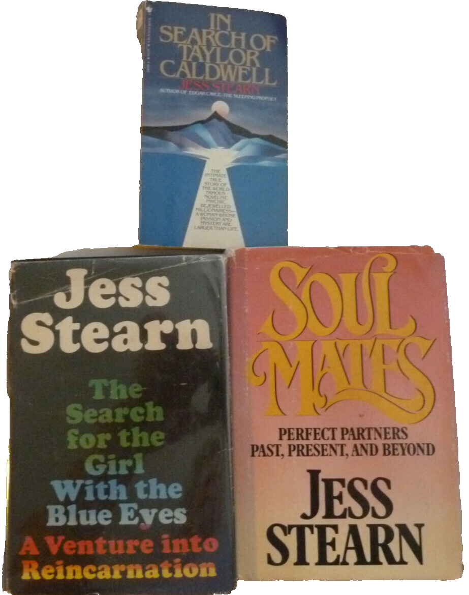 THREE (3) JESS STEARN books | eBay