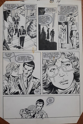 Iron Man #201 page 11 Original Comic Art Jim Rhodes; Bright/Akin/Garvey ...