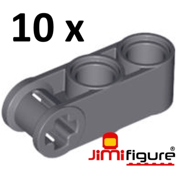 NEW 10 x LEGO Technic Axle & Pin Connector 3L Dark Bluish Grey 42003 ...