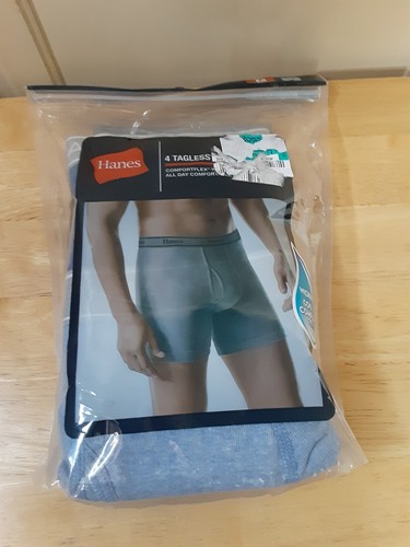 Hanes Men's (4 Pair) Boxer Briefs Size M (32-34) NEW WITH TAGS ...