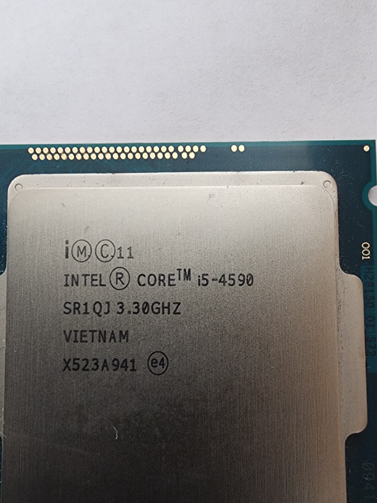 Intel Core i5-4590 3.3 GHz 5 GT/s LGA 1150 Desktop Processor CPU SR1QJ ...