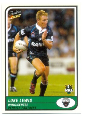 2005 Select NRL Tradition Common Card 85 Luke Lewis - Penrith Panthers ...