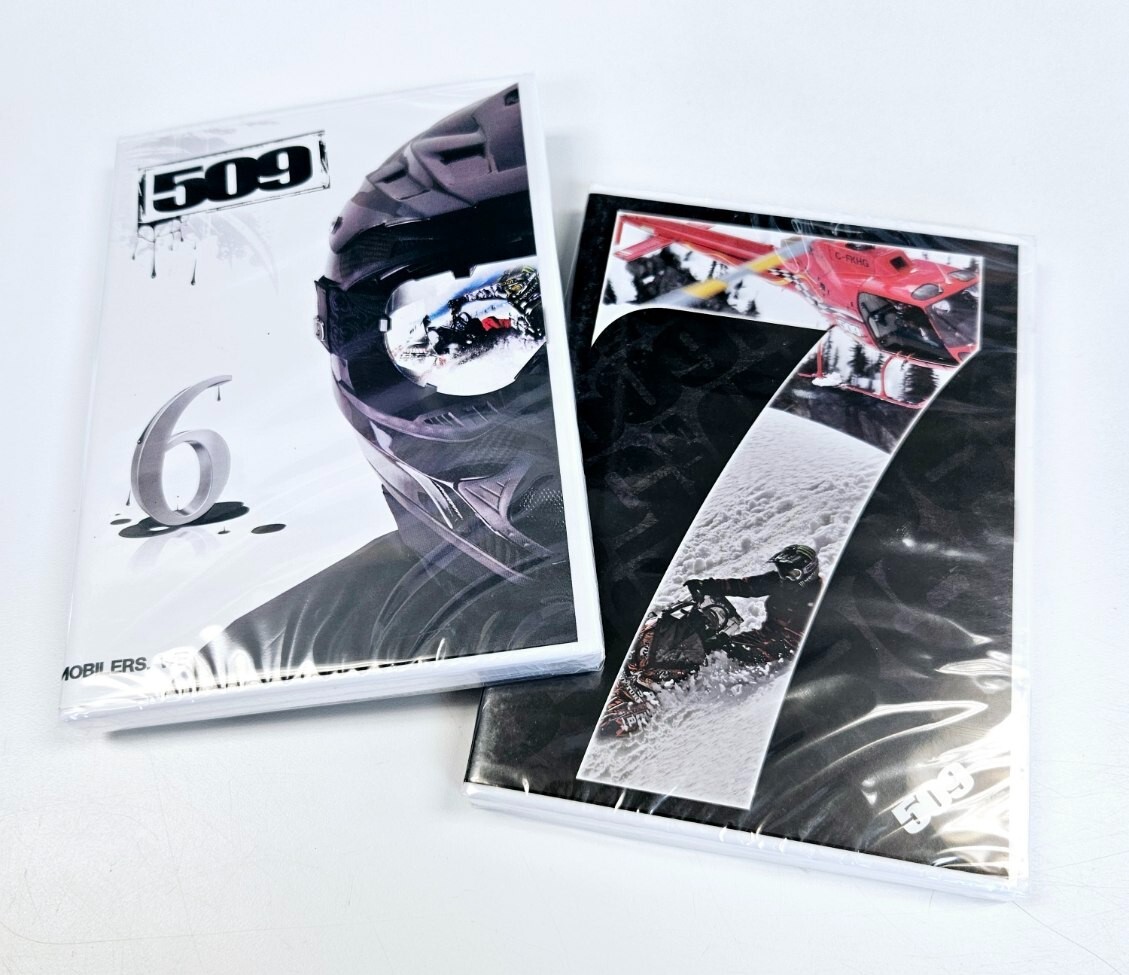 NEW 509 DVD LOT - 2 DVDs - Snowmobile Sled - STUNTS- Volumes 6 & 7 ...