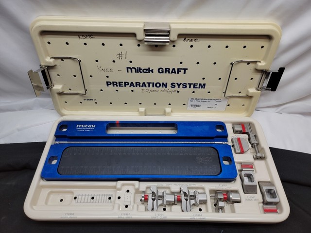 Mitek 215810 Graft Orthopedic Preparation System Complete Set for sale ...