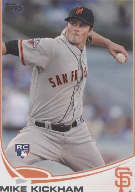 2013 Topps Update Series - Mike Kickham #US116 (RC) for sale online | eBay