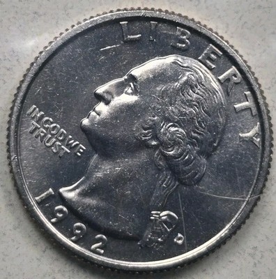 1992 D Washington Quarter 25CDenver Mint Cello Free Shipping | eBay