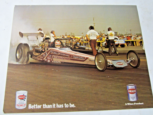 NHRA 76 Original Shirley Muldowney/Kalitta FS AA/Fuel Dragster DRacing ...