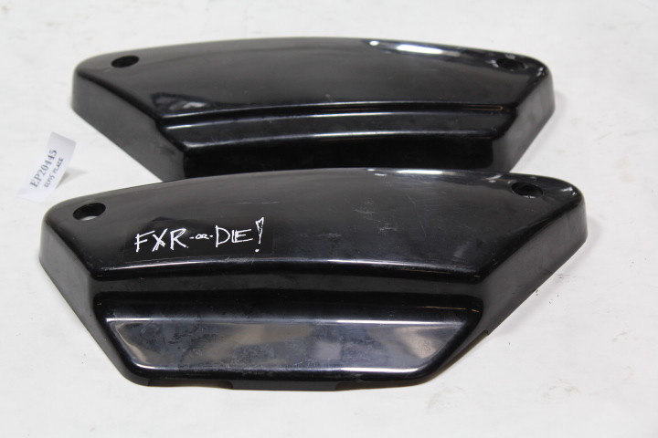 FXR side covers black Harley FXRT FXRD FXLR FXRP FXRC FXRS FXR-or-DIE ...