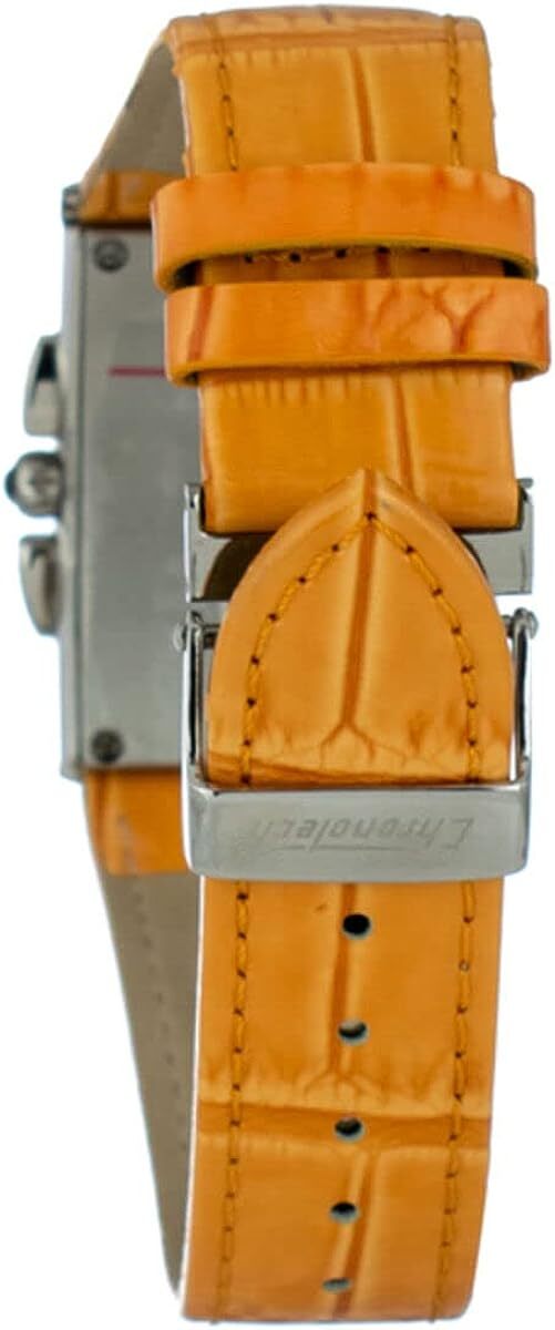 Chronotech Womens Analogue Quartz Watch with Leather Strap CT7018B-07 ...