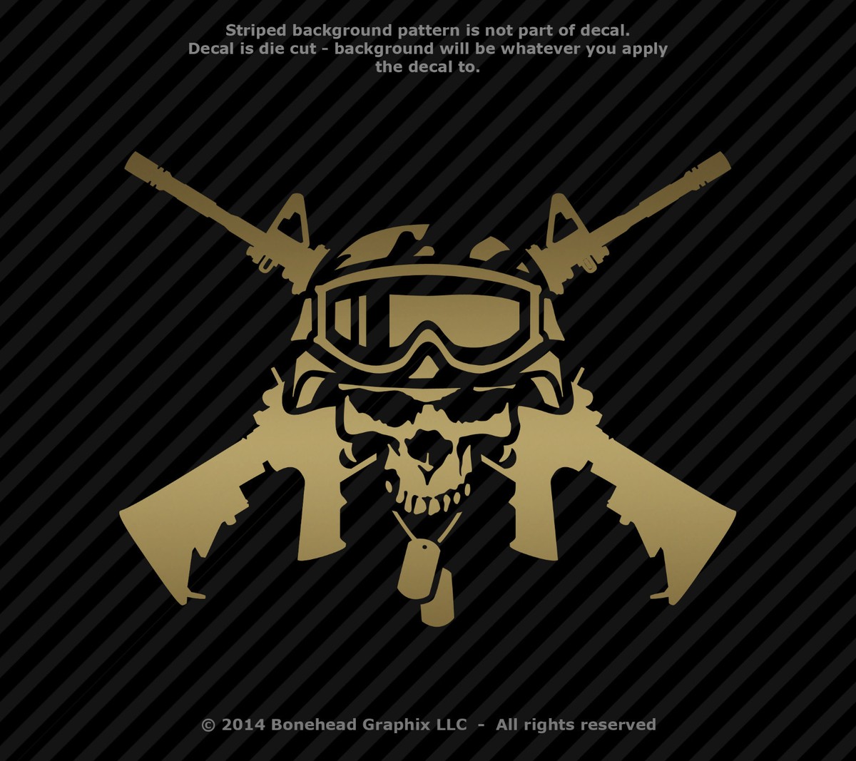 Military Sniper Skull Designs