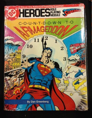 DC Heroes RPG Role Playing Game - Countdown To Armageddon Mayfair Games ...
