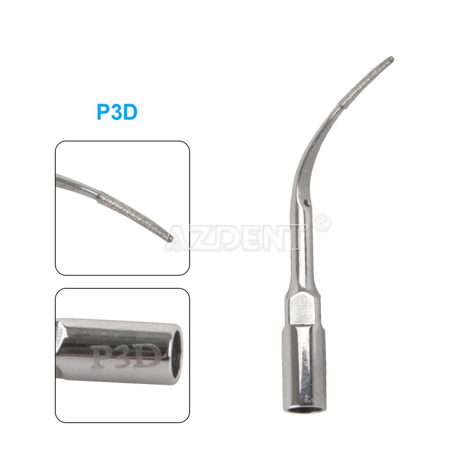 50 Types Dental Ultrasonic Scaler Tips Scaling Endo Perio G P E Fit for ...