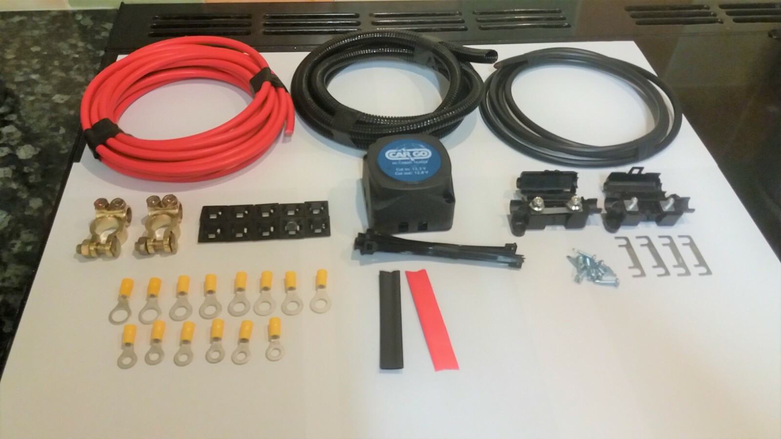 Leisure Battery VSR Split Charge Kit (Cargo 161059) Professional ...