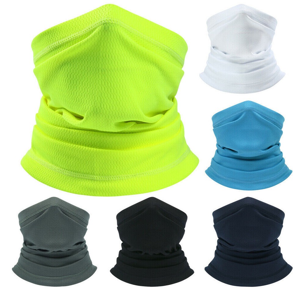 Neck Gaiter Bandana Face Mask Sun UV Cooling Gator Mask Face Cover for ...
