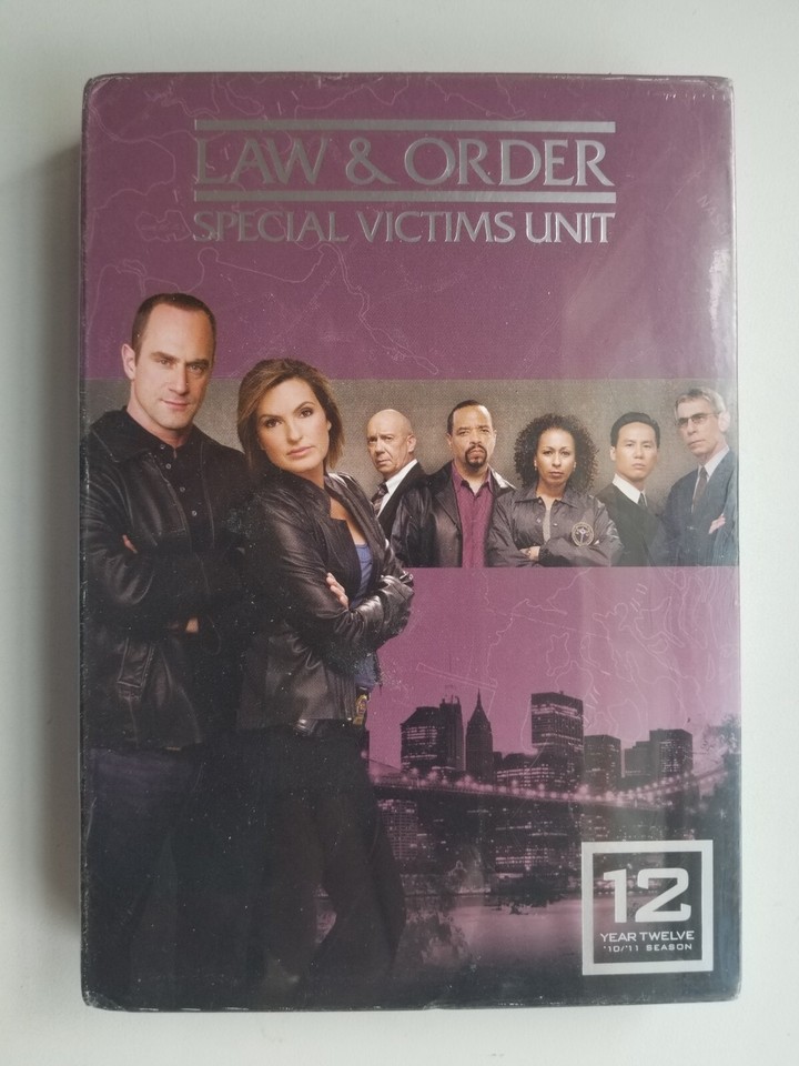 LAW AND ORDER SPECIAL VICTIMS UNIT SEASON 12 DVD (5-Disc Box Set) - NEW ...