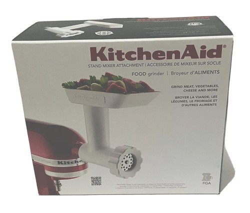 KitchenAid Grinder Food Meat Sausage Veggie FGA Stand Mixer NIB Kitchen ...