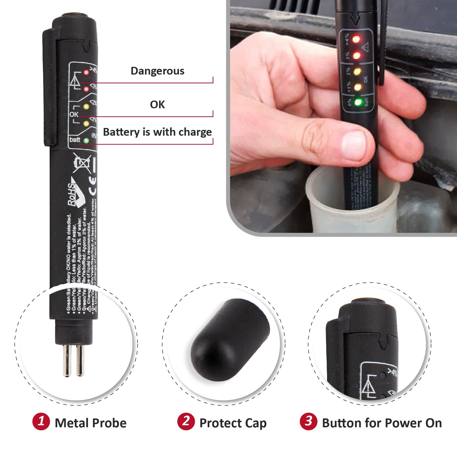 Deutsch Pin Extractor Tool Car Terminal Removal Kit Wire Connector ...