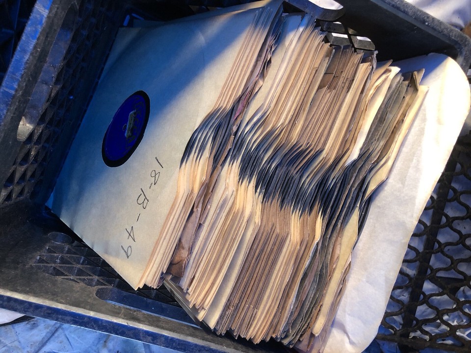 HUGE LOT Of decca victor DOT RCA records 78s & 45s VTG Antique Album LP ...