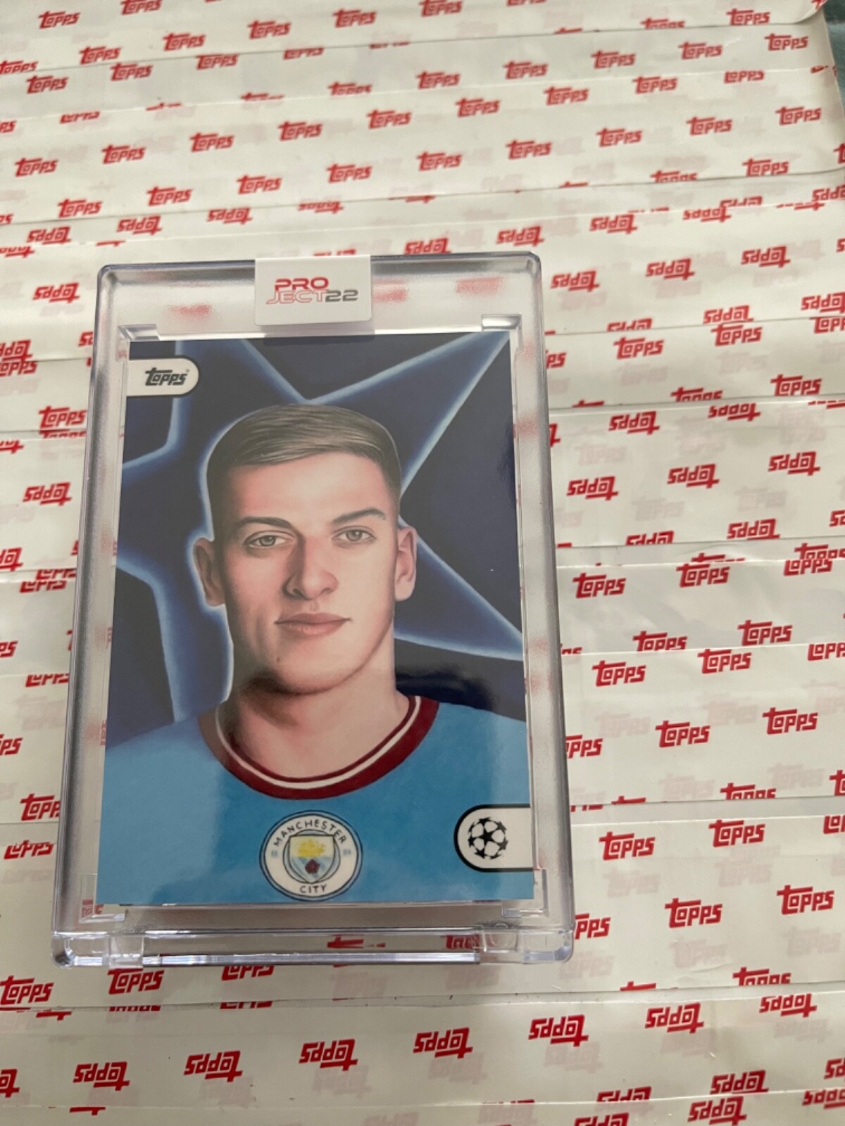 2022 Topps Project 22 Liam Delap Manchester City FC by Sanil Chitrakar ...