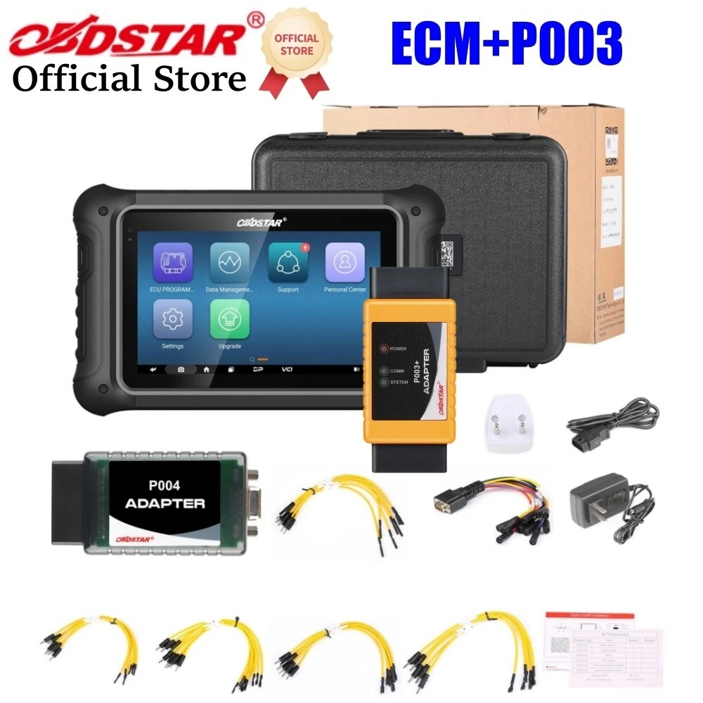 OBDSTAR DC706 ECU ECM Cloning Tool WITH P003 Adapter Motorcycles ...