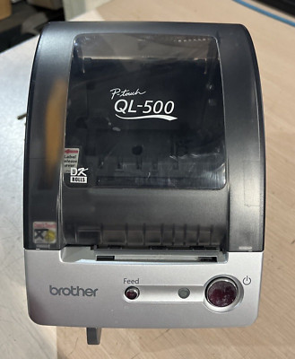 BROTHER P-TOUCH QL-500 LABEL PRINTER | eBay