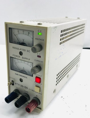 Metronix REGULATED DC POWER SUPPLY MTR 35-05 #42 | eBay