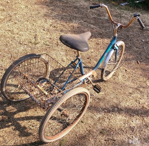 Vintage Worksman Pleasure Cycles 3 Speed Wheel Bicycle Bike Trike | eBay