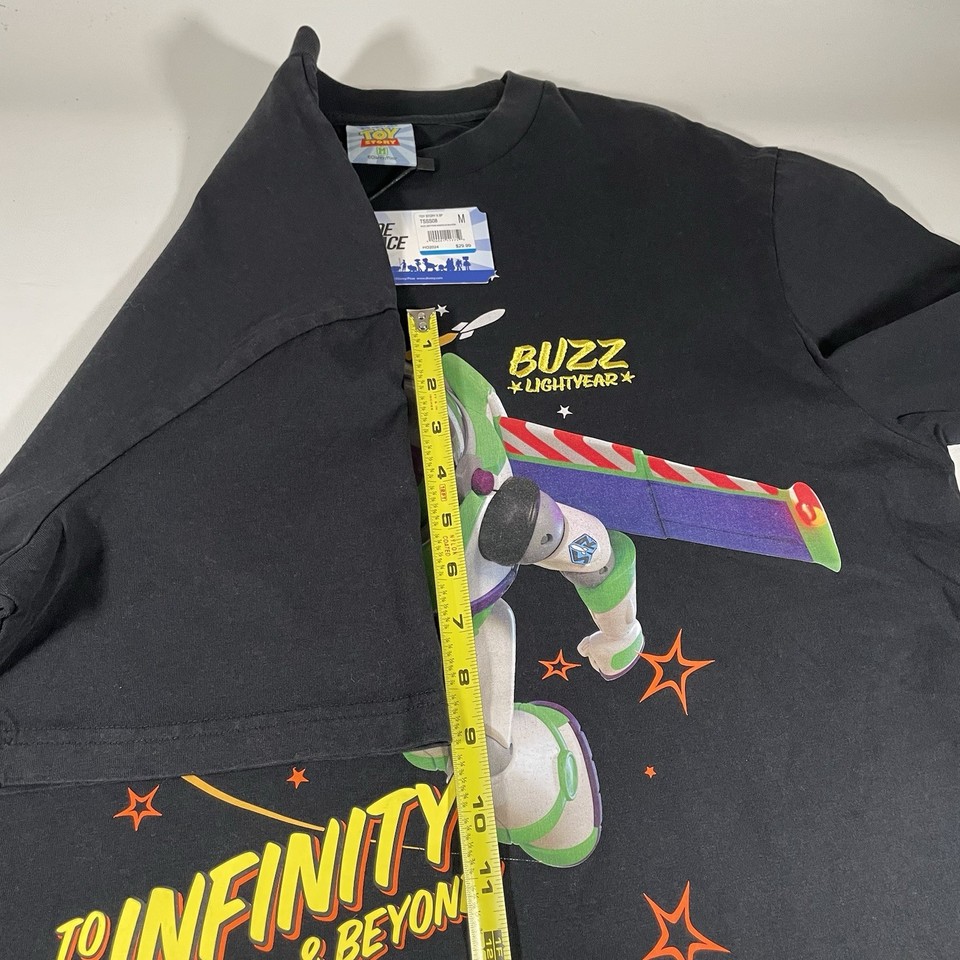 Disney Toy Story Shoe Palace T Shirt M Buzz Lightyear Graphic NWT Pixar ...