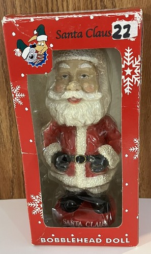 VTG Bobble Dobbles Santa Clause Holiday Series 8” Bobblehead Doll ...