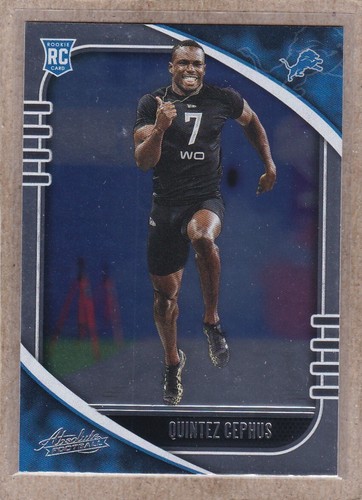 Quintez Cephus 2020 Absolute #187 RC Detroit Lions Los Angeles Rams | eBay