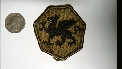 MILITARY PATCH US ARMY SUBDUED SEW ON FOR SHOULDER 108TH INFANTRY | eBay